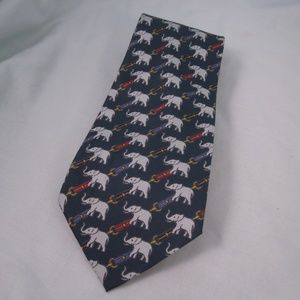 Jim Thompson | Accessories | Rare Jim Thompson Silk Necktie Elephants ...